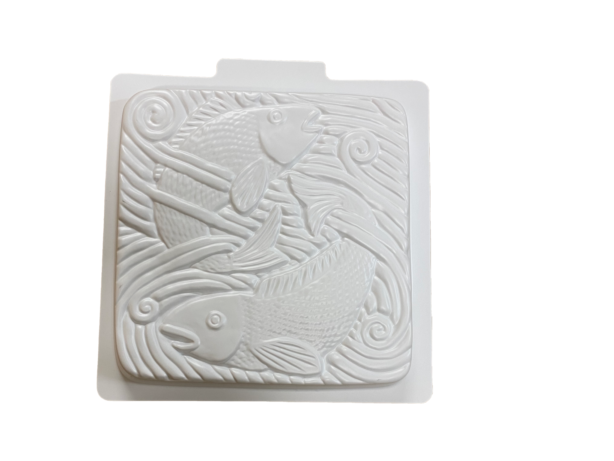 Fish In Water Stepping Stone Mold | Garden Molds