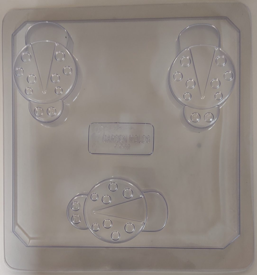 Lady Bug Planter Feet Mold | Garden Molds