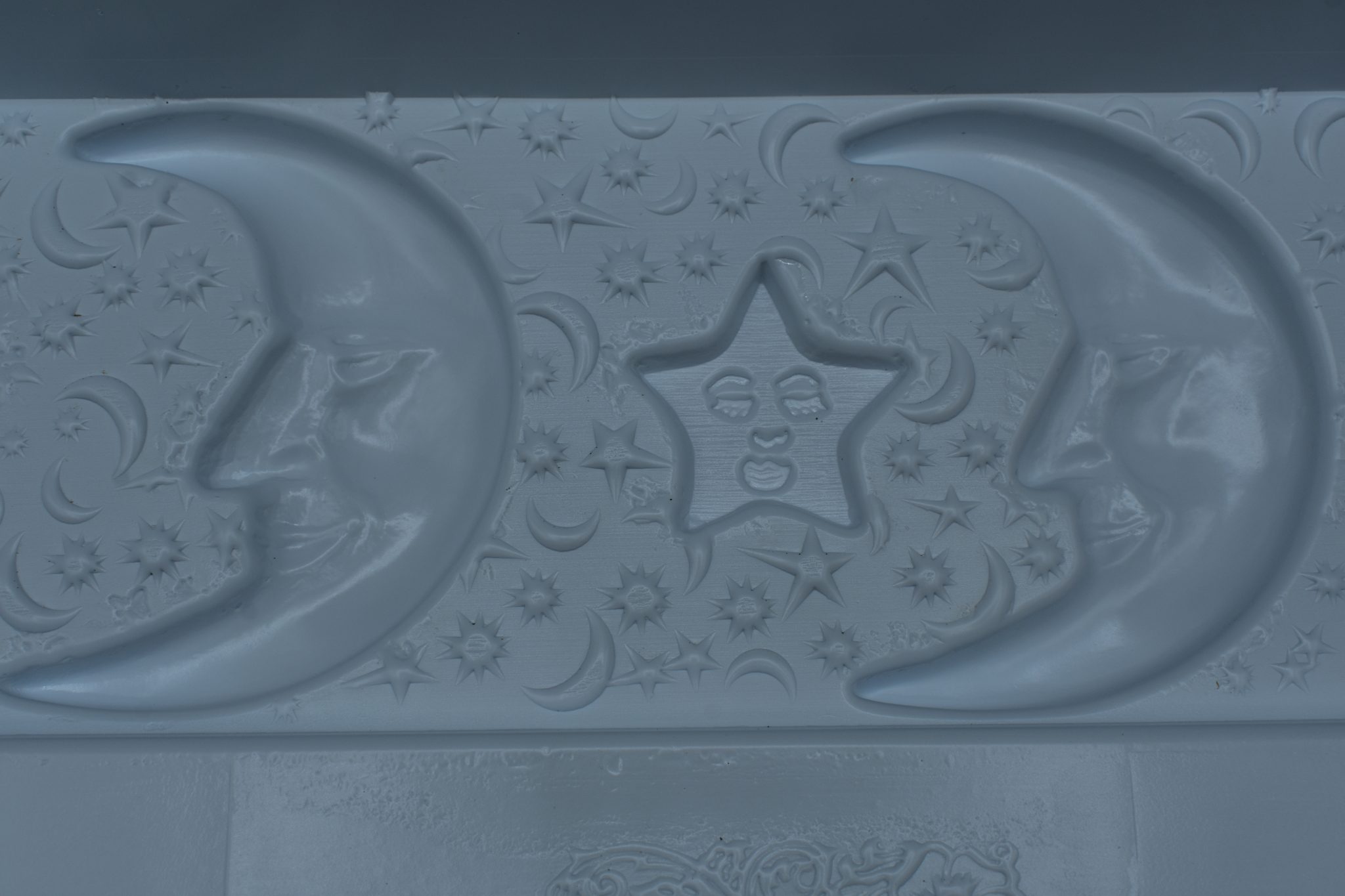 Crescent Moon Edging Stone Mold | Garden Molds