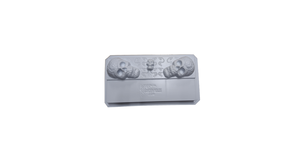 Day of the Dead Edging Stone Mold | Garden Molds