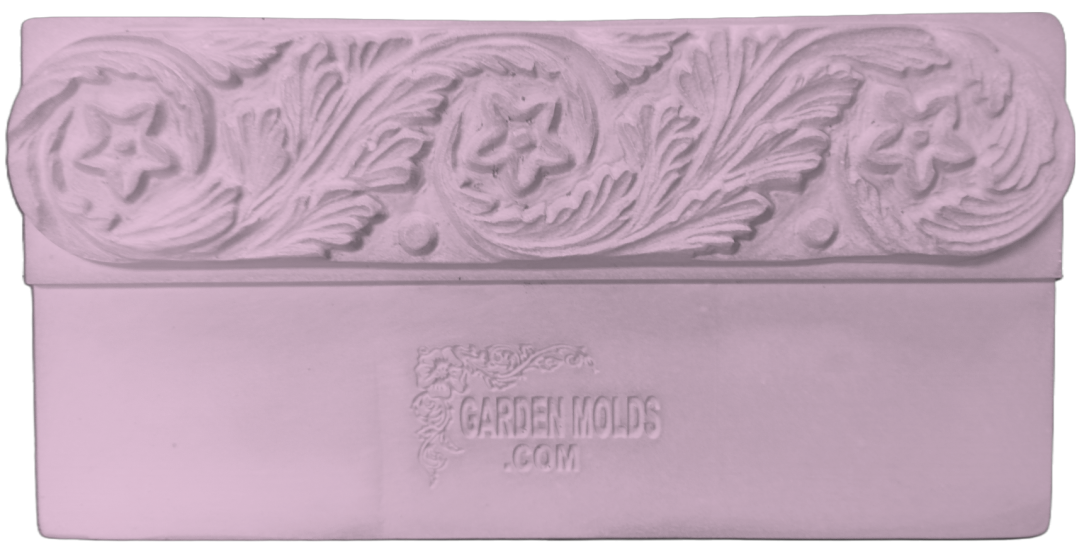Flower Vines Edging Stone Mold - Garden Molds